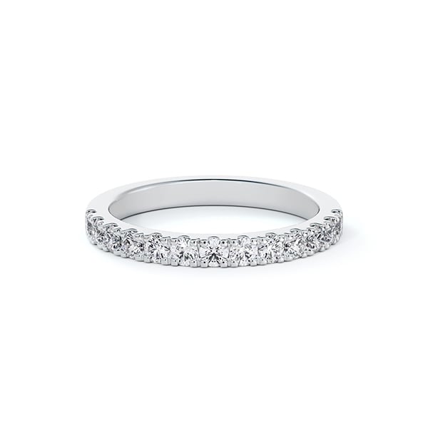 De Beers Forevermark Diamond Pavé Halfway Band in 14K Gold