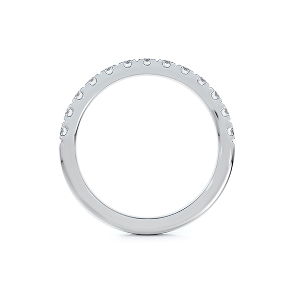 De Beers Forevermark Diamond Pavé Halfway Band in 14K Gold